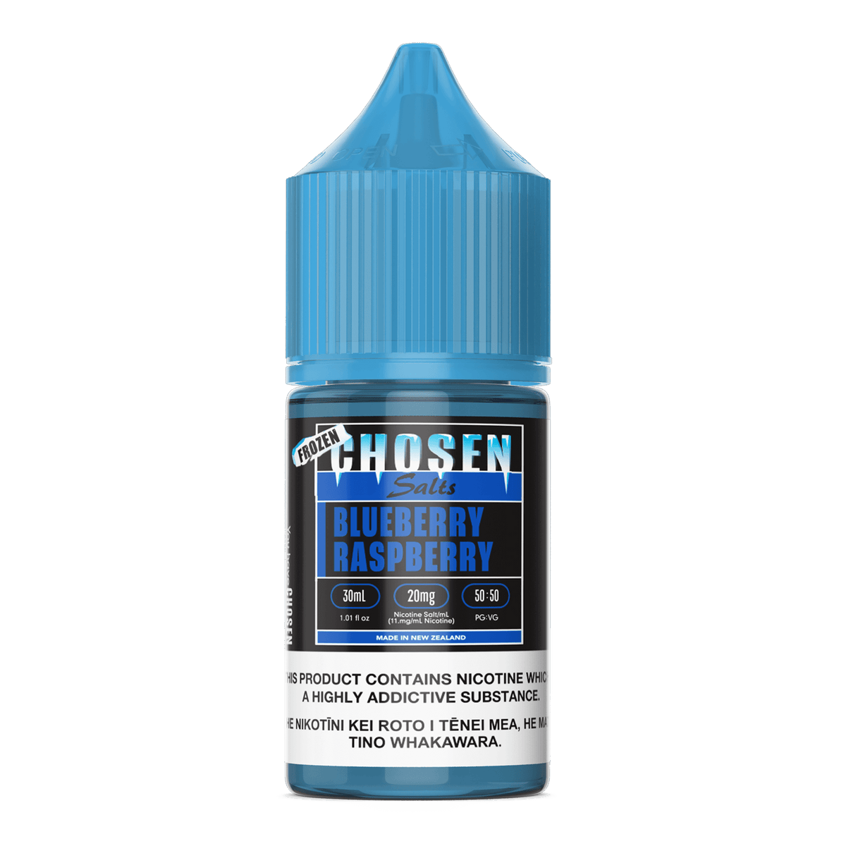 Chosen Frozen Salts - Blueberry Raspberry - Vapoureyes NZ
