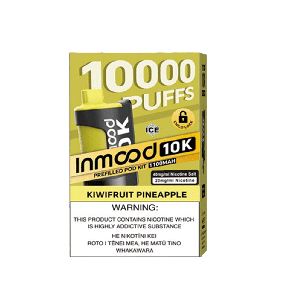Inmood 10K Prefilled Pod Kit - Kiwifruit Pineapple - Vapoureyes NZ