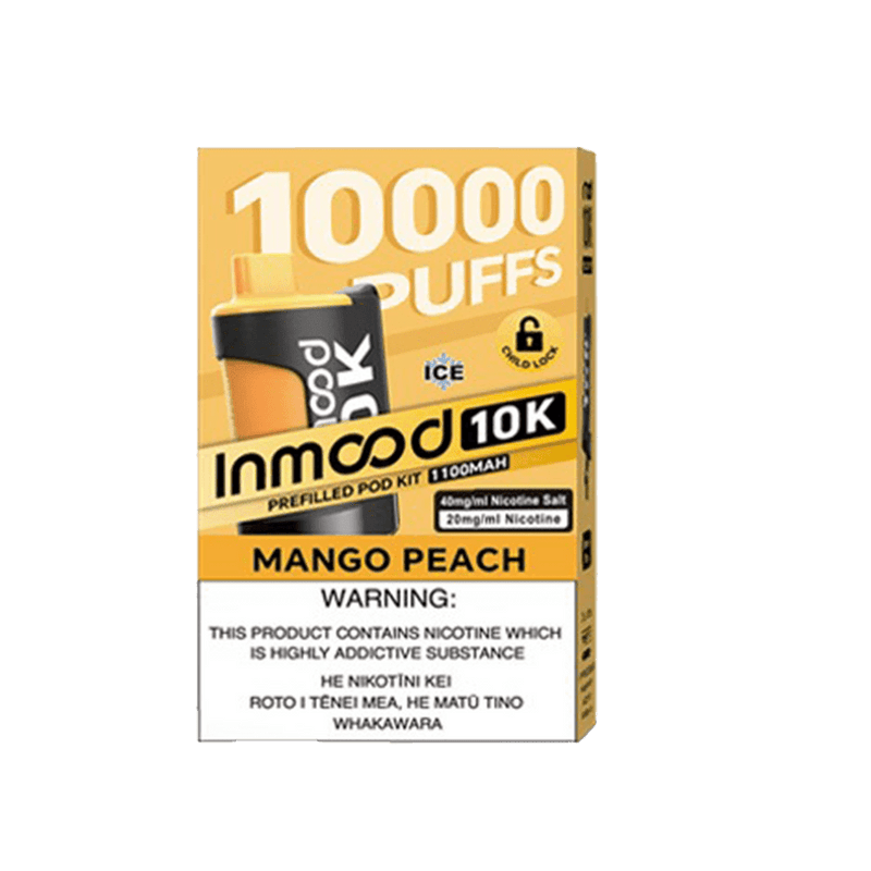 Inmood 10K Prefilled Pod Kit - Mango Peach - Vapoureyes NZ