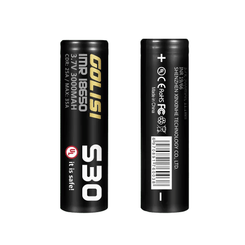 S30 18650 Battery 2pc – Vapoureyes NZ